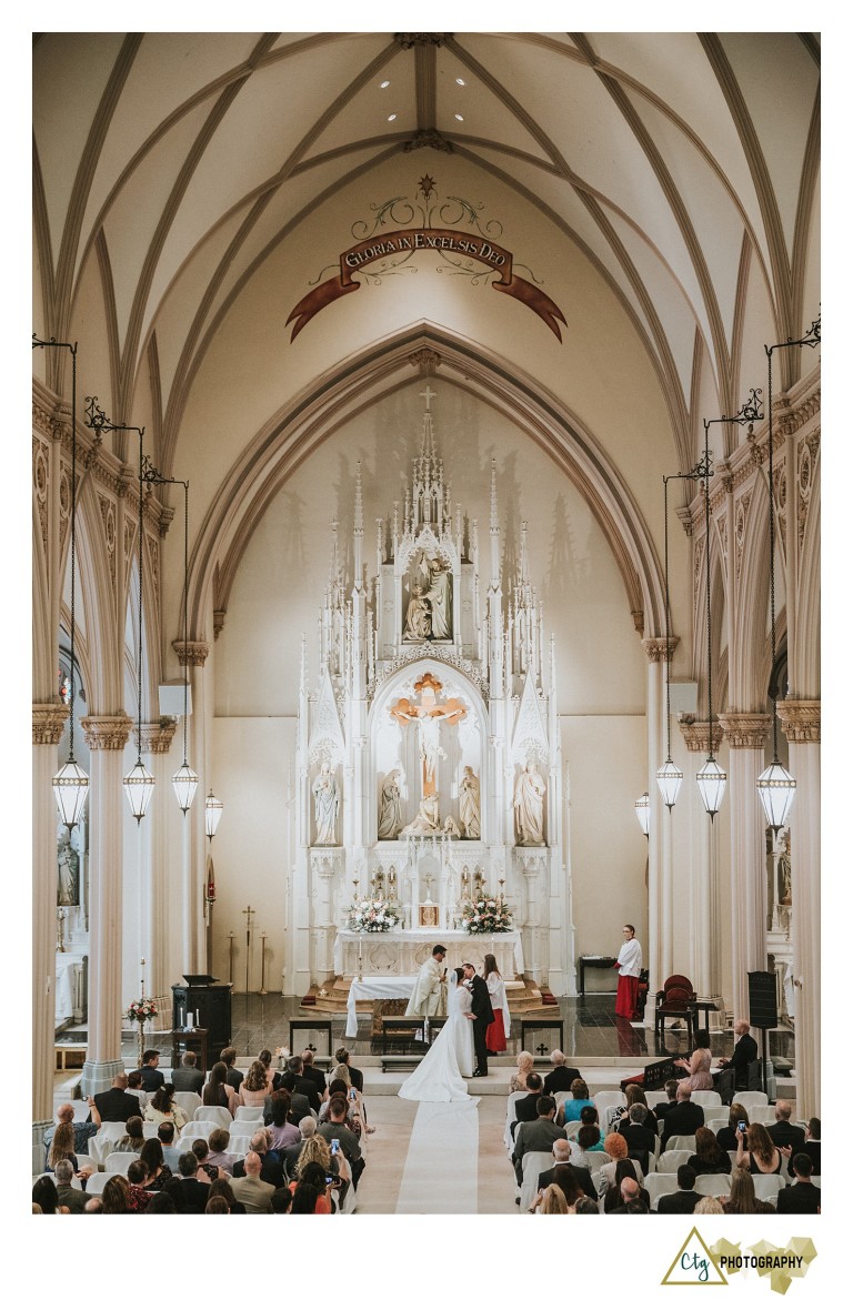 St. Peter Parish Wedding-Pittsburgh-Pam & Vince