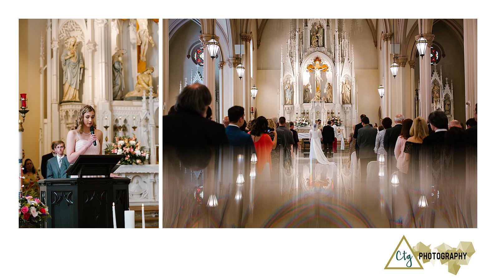 St. Peter Parish Wedding-Pittsburgh-Pam & Vince