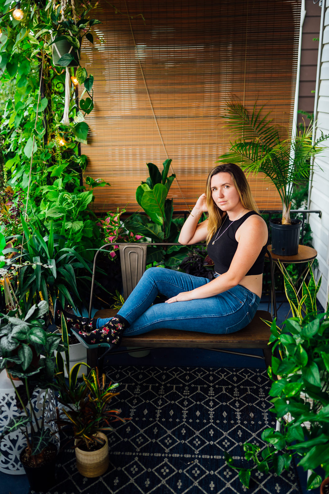 Greenery Backyard Pgh Photoshoot - Pittsburgh Wedding Photographer